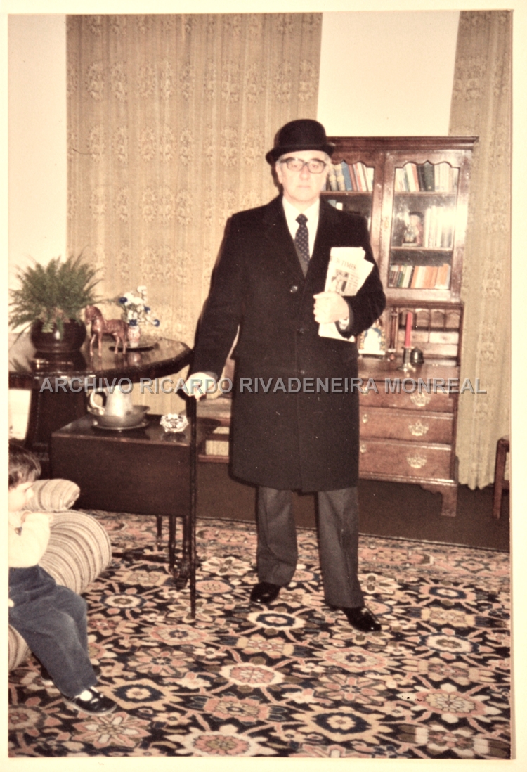 Ricardo Rivadeneira como célebre Lord inglés. | Ricardo Rivadeneira Monreal